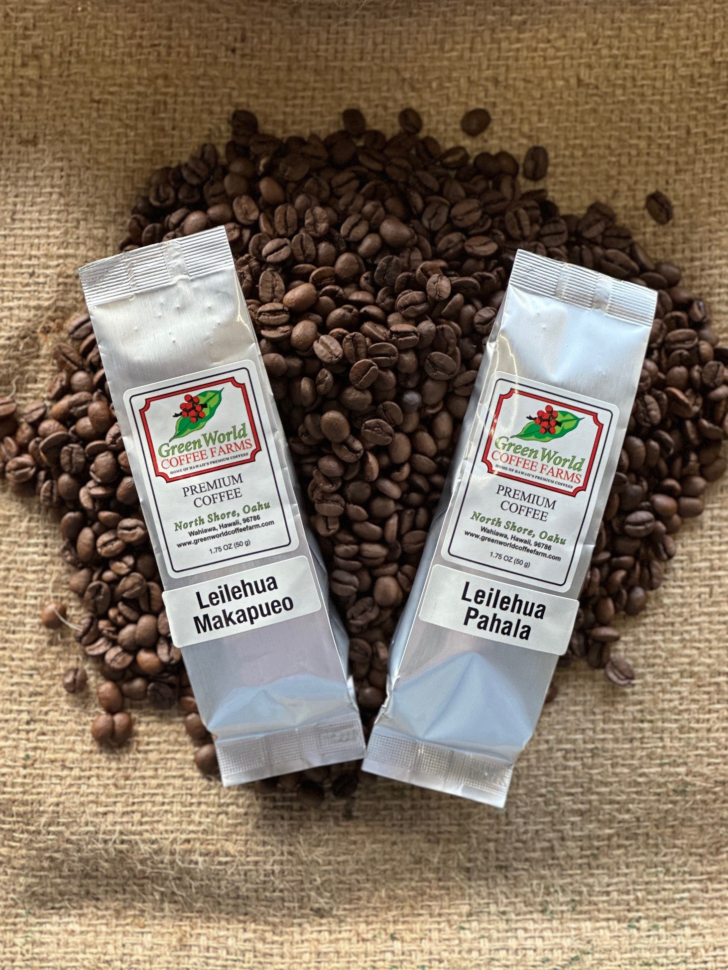 Mini Sample Bags – Green World Coffee Farm