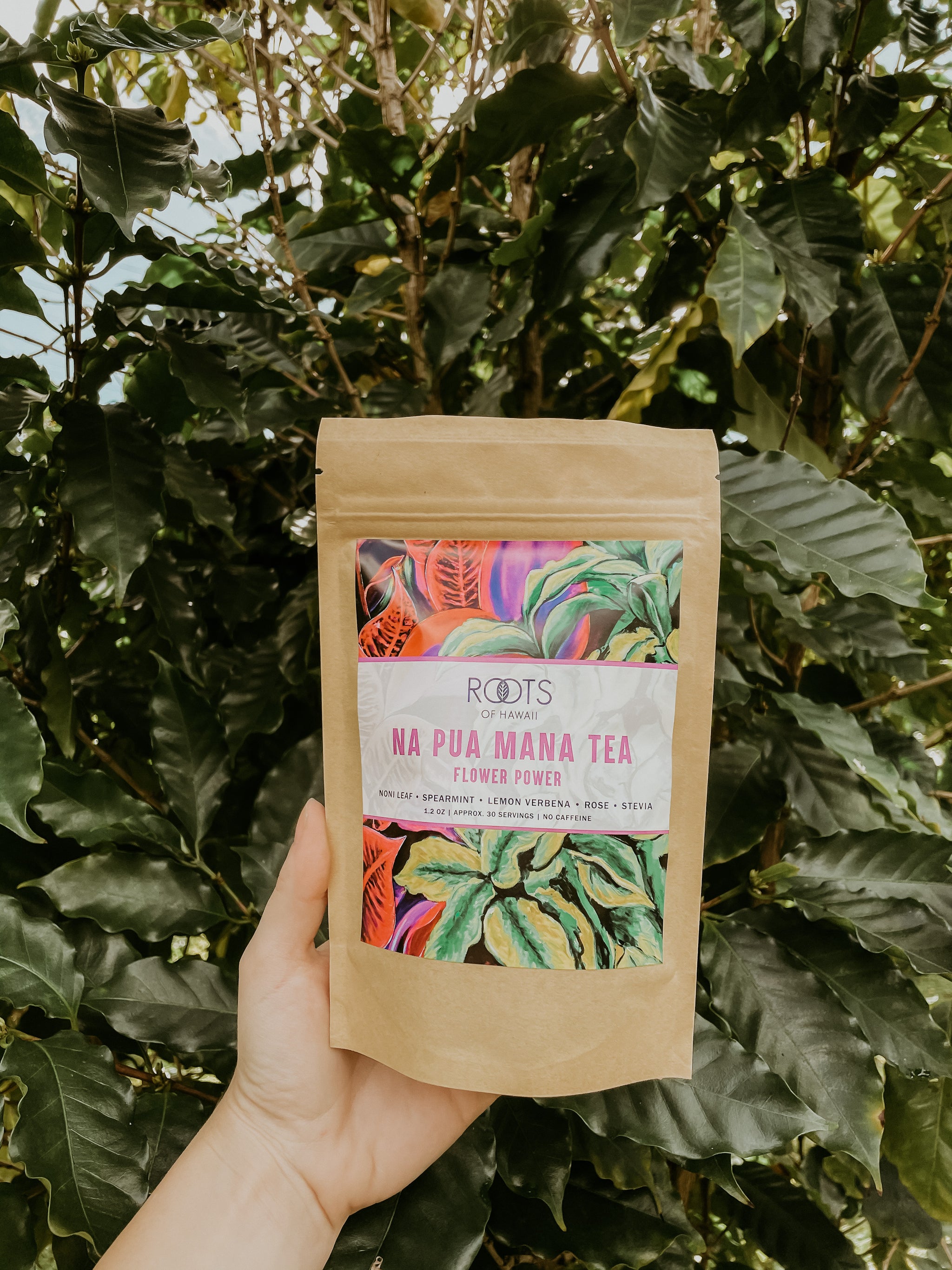 Na Pua Mana (Flower Power) Tea – Green World Coffee Farm